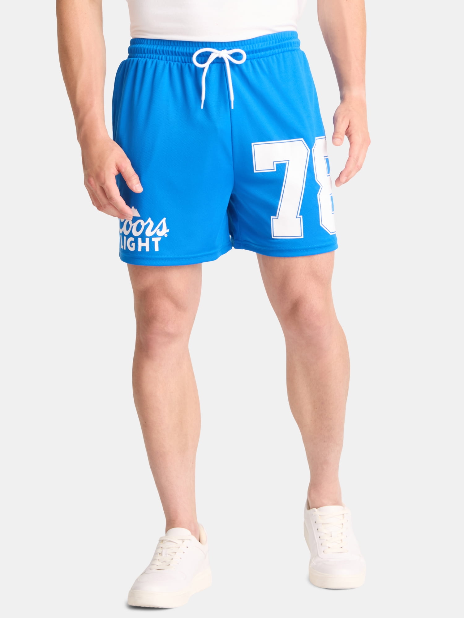 Coors Light Men's and Big Men's Graphic Basketball Shorts, Sizes XS-3XL ...