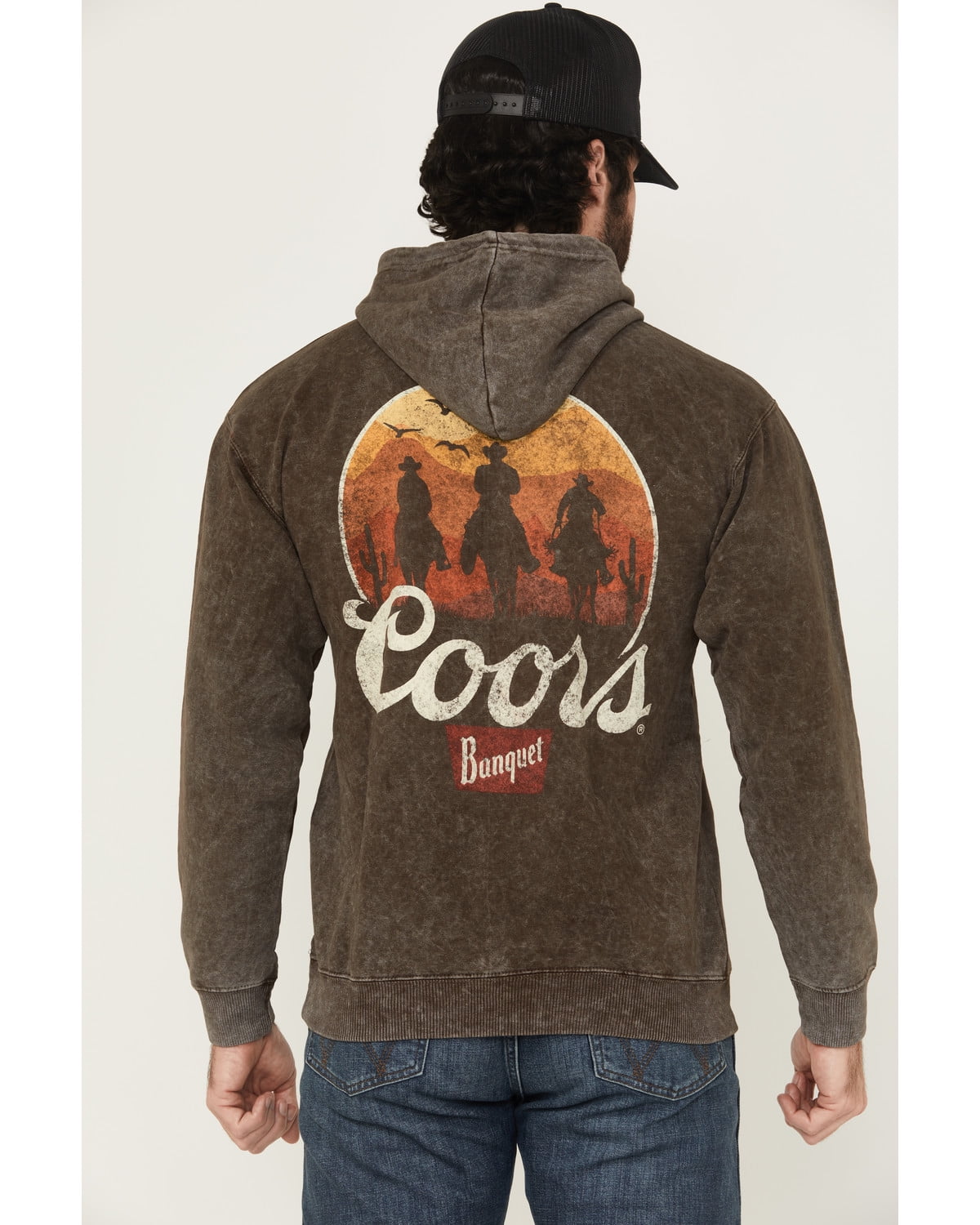 Coors Men's Boot Barn Desert Riders Logo Hooded Sweatshirt - 47-262-324 ...