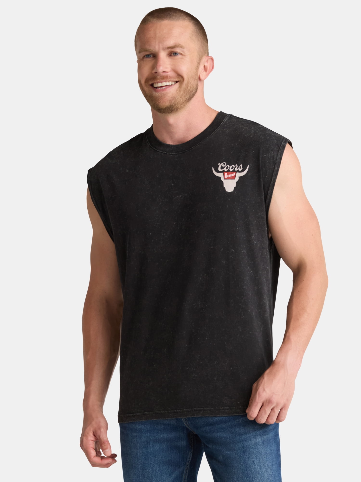 Coors Men's and Big Men's Graphic Muscle Tank Top, Sizes XS-3XL ...