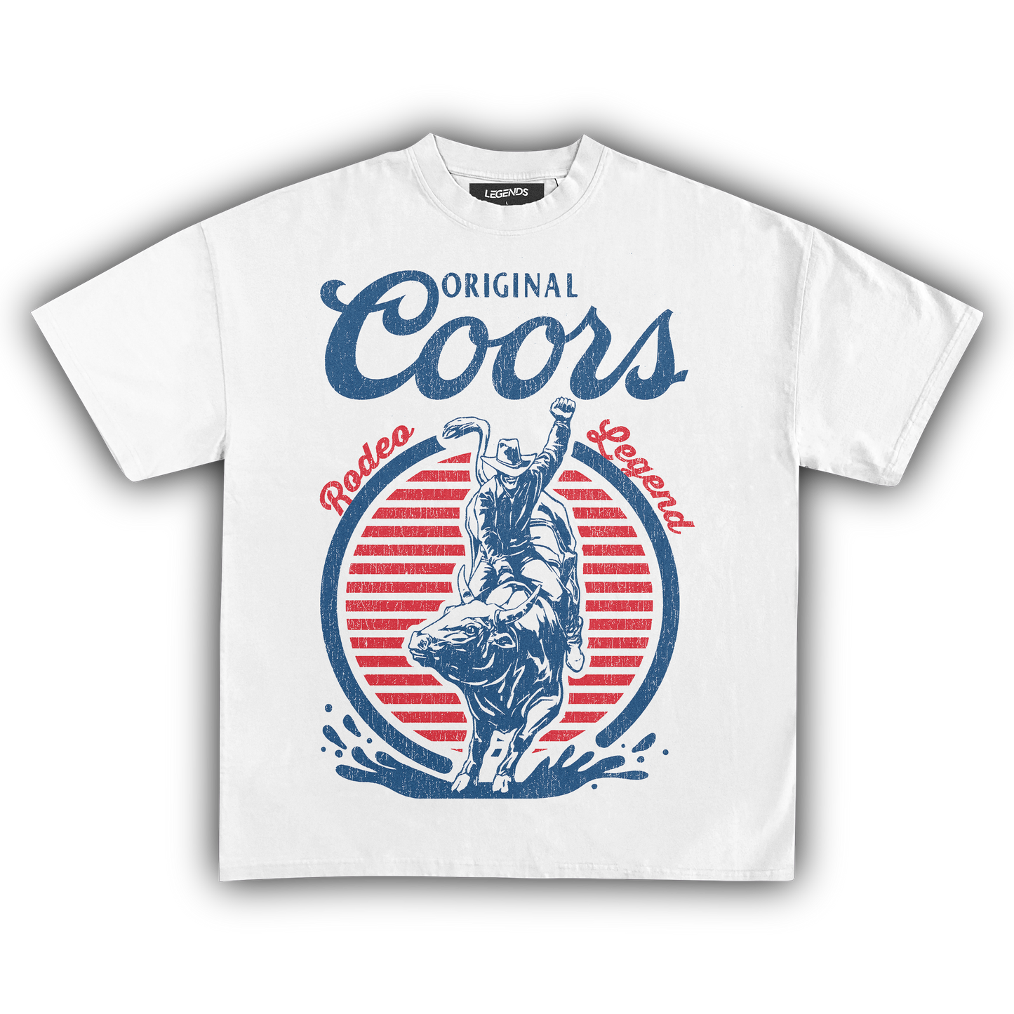 Coors Rodeo Vintage Tee New Arrivals Vintage Heavyweight T Shirt Unisex ...