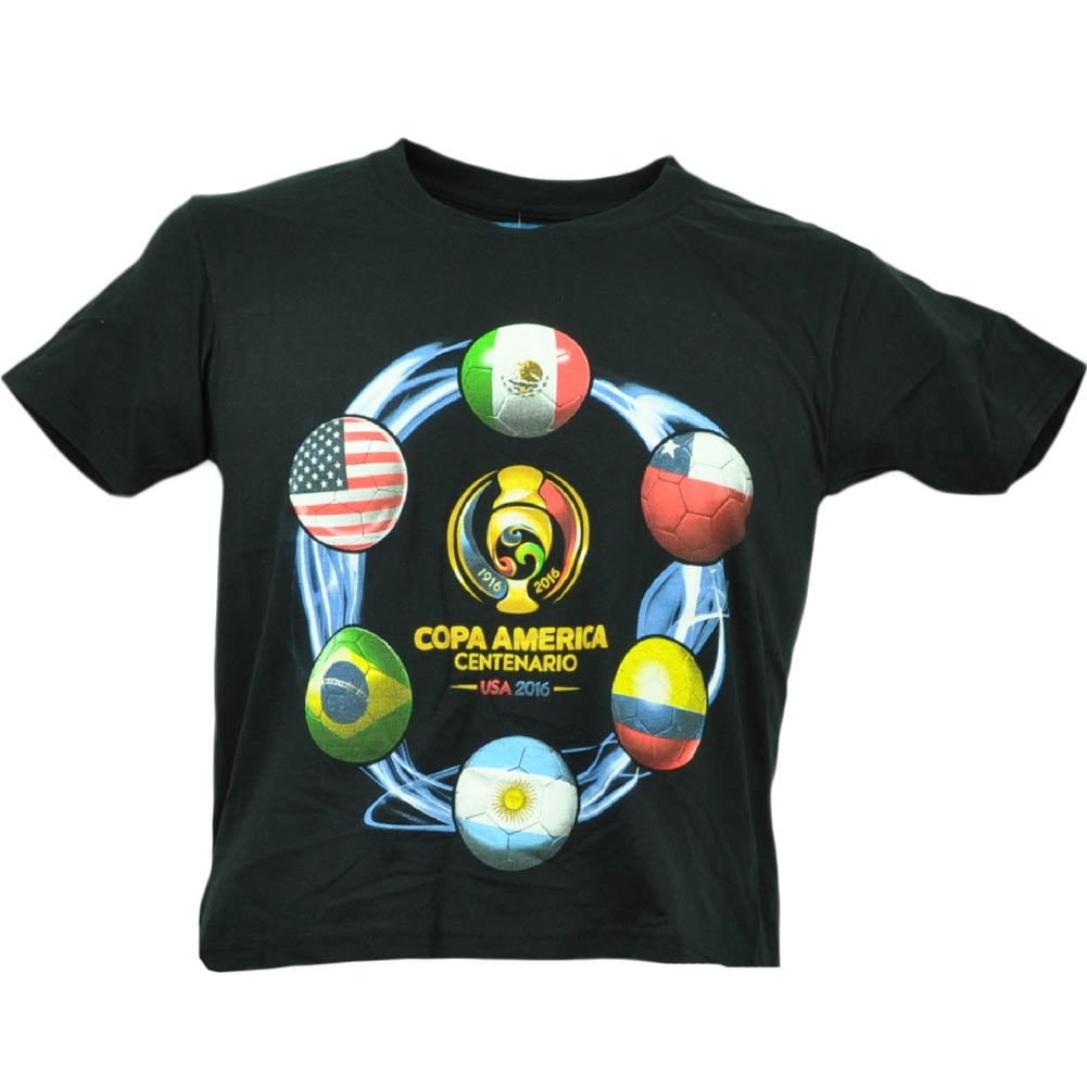 Copa America Centenario USA 2016 Tshirt Tee Soccer Futbol Kids Final ...