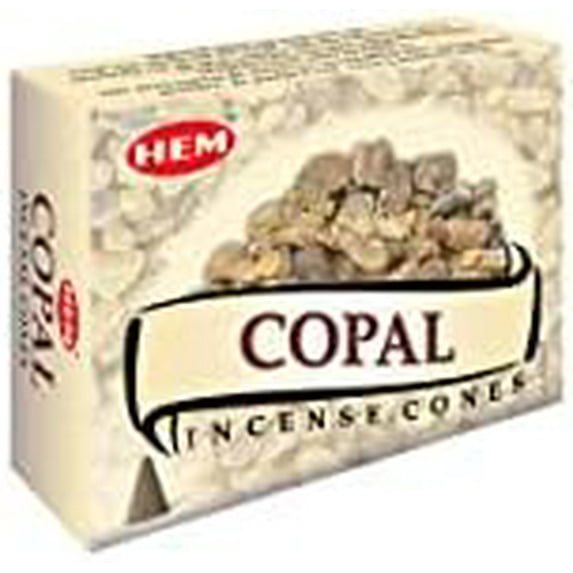 Copal Incense Cones – Pack of 120 Cones (10 Boxes) – Natural Long ...