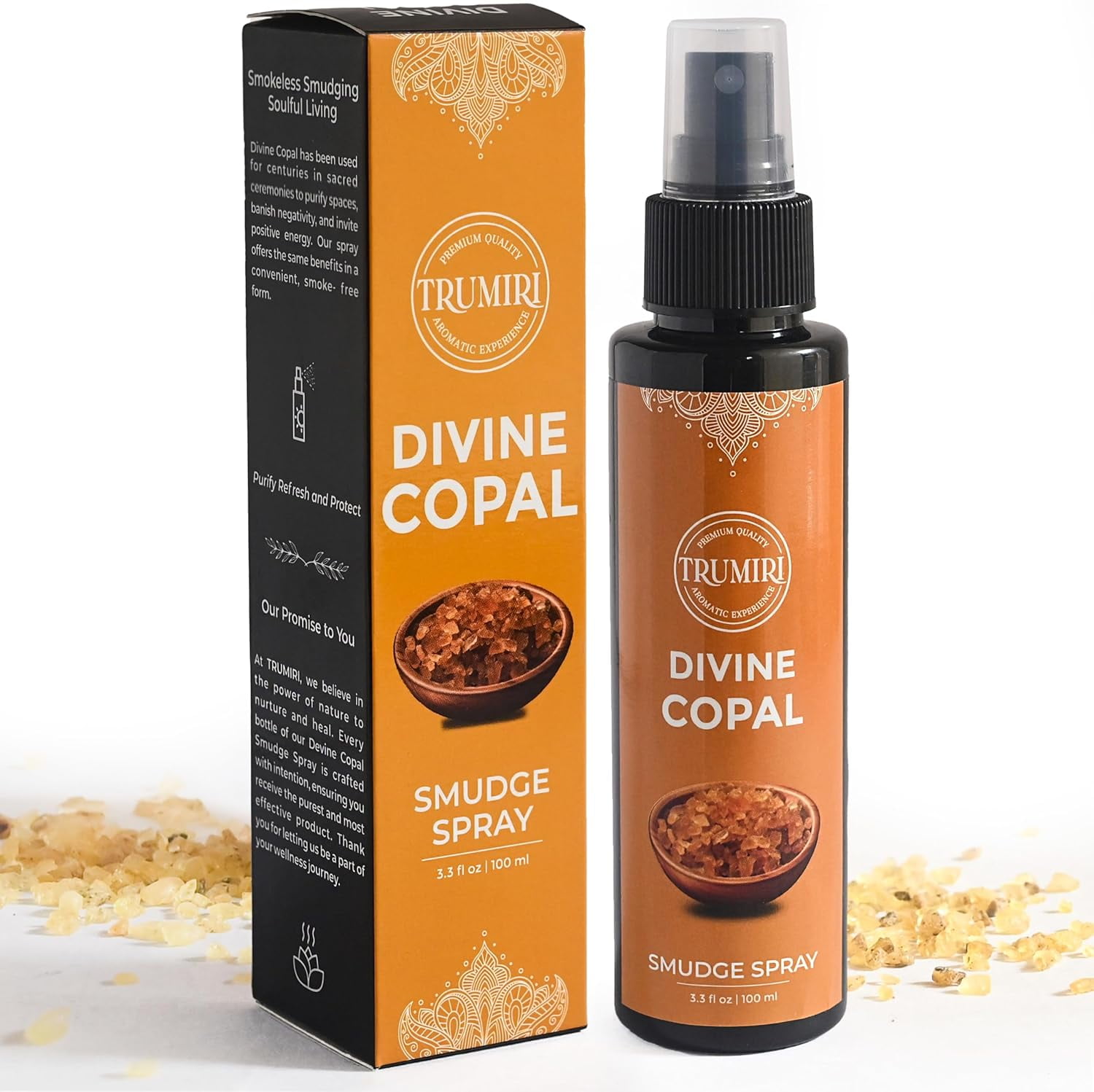 Copal Smudge Spray For Negative Energy Cleansing Of Home - Non Toxic ...