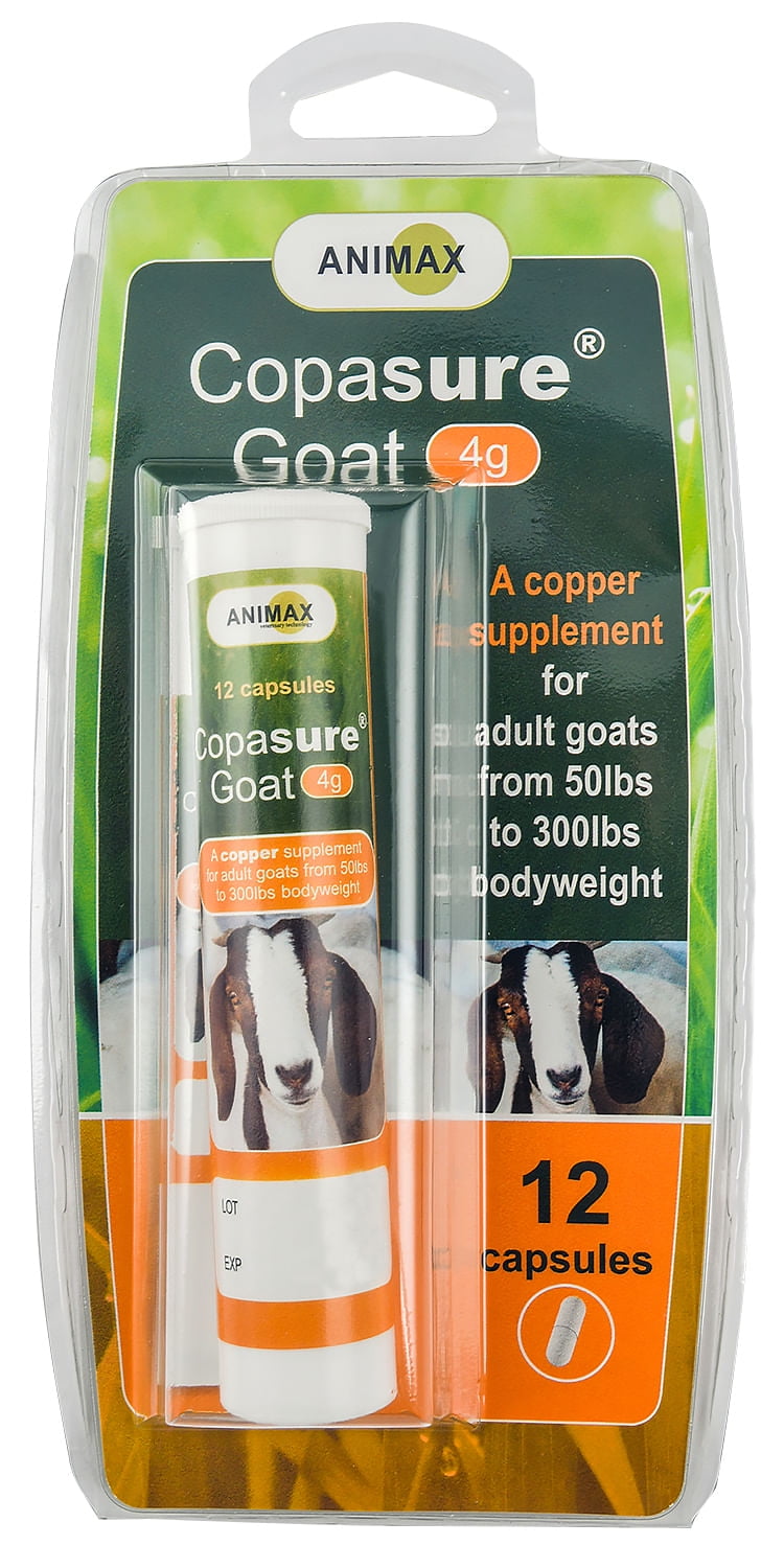 Copasure for Goats, 4 gram 12 capsules - Walmart.com