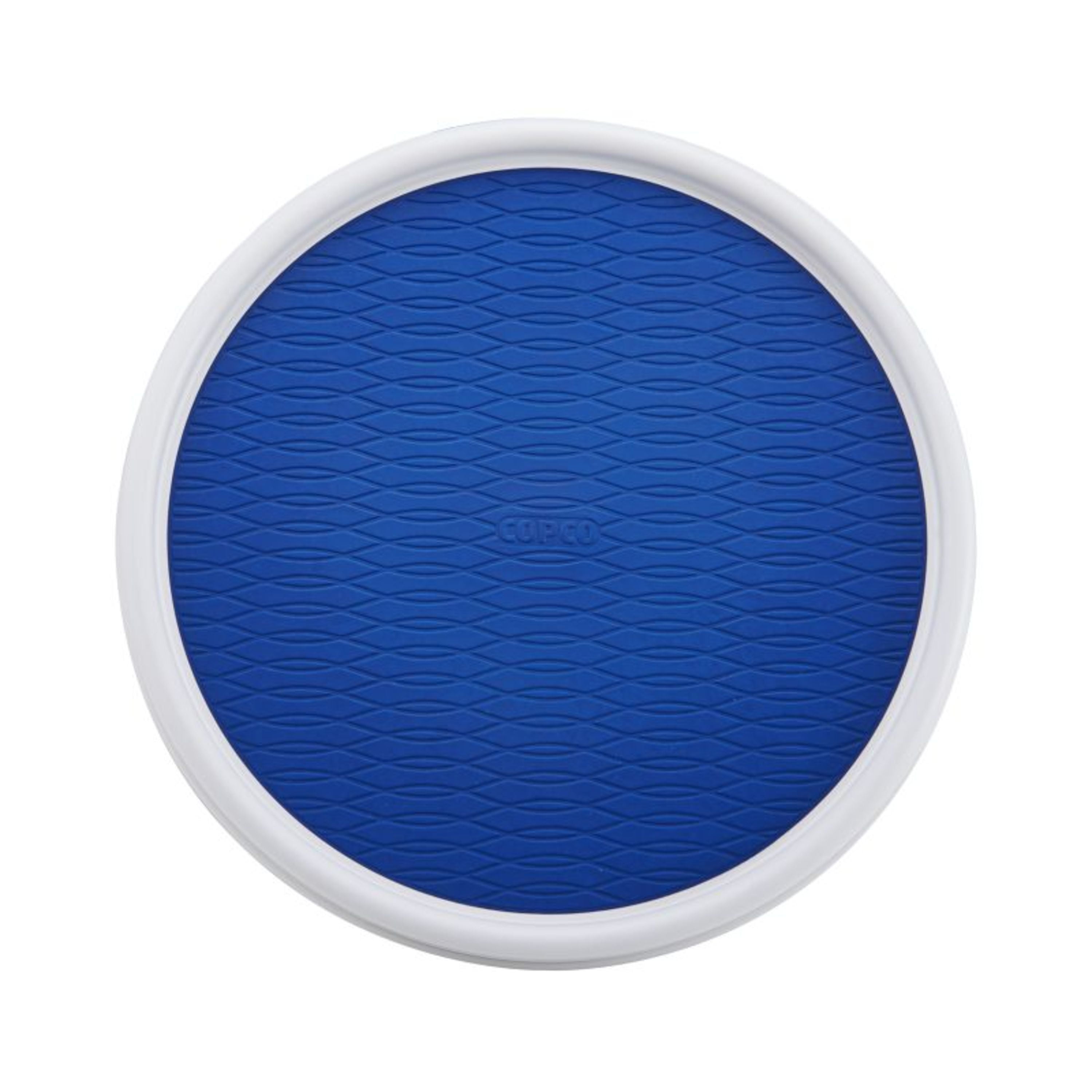 Copco 12-inch Diameter Non-Slip Turntable in Blue and White - Walmart.com
