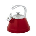 Copco 2-quart Beaded Red Enamel On Steel Tea Kettle - Walmart.com