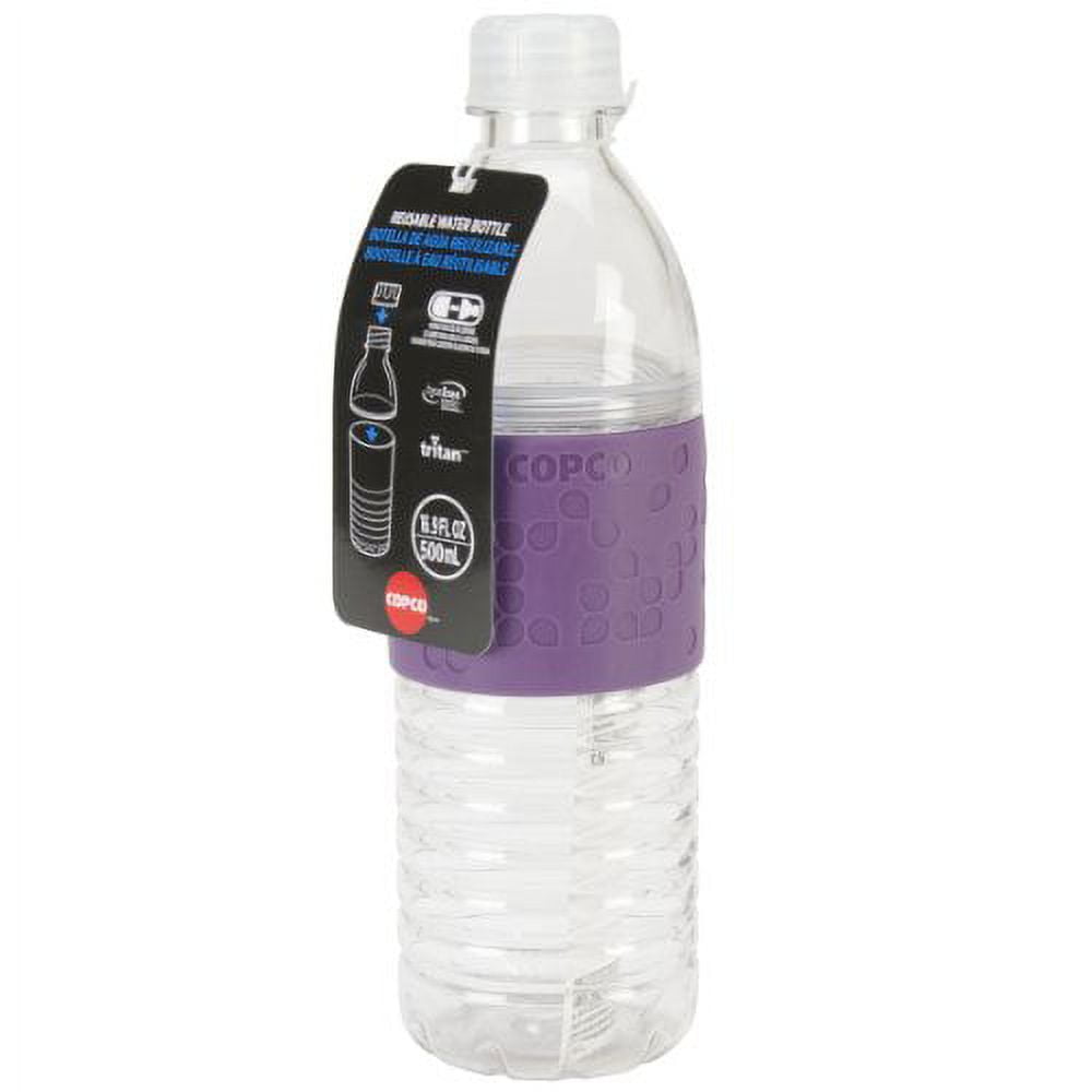 Copco 25102294 Hydra Reusable Tritan Water Bottle With Spill Resistant Lid And Nonslip Sleeve ...