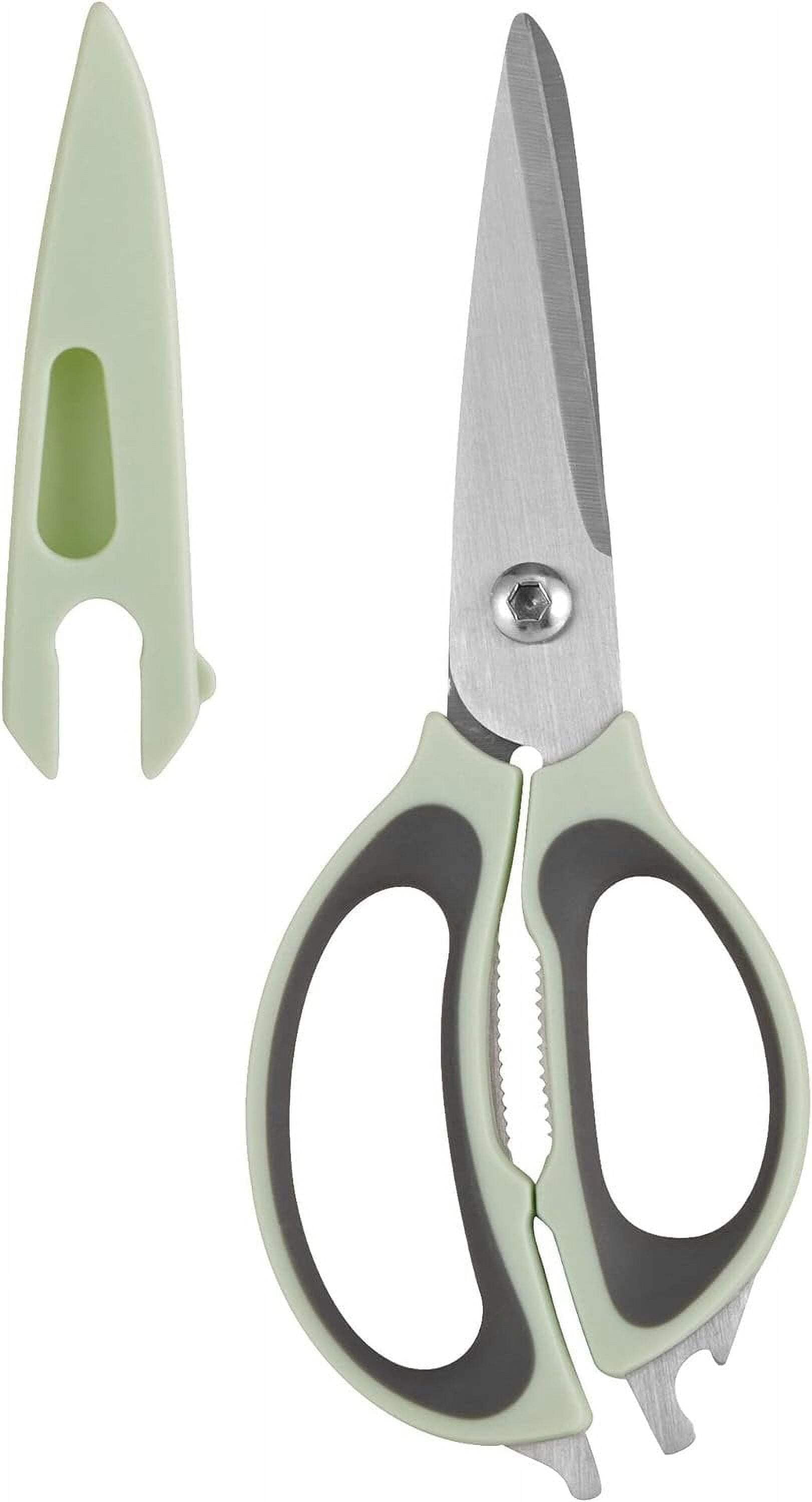 Copco 4-in-1 Ultimate Soft Grip Stainless Steel Kitchen Shears with ...