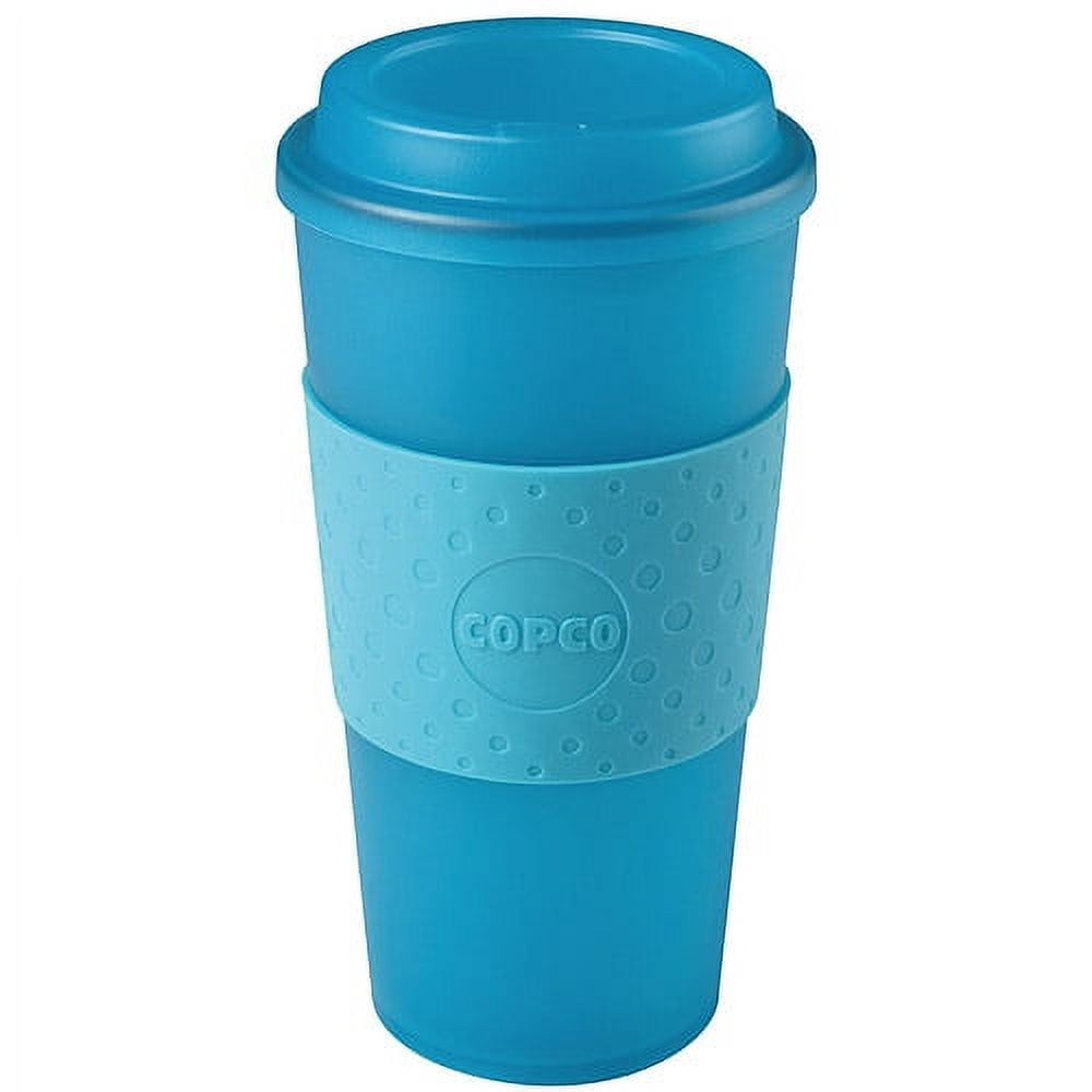 Copco Acadia Travel Mug, Insulated Plastic, 16 oz, Spill-Resistant Lid ...