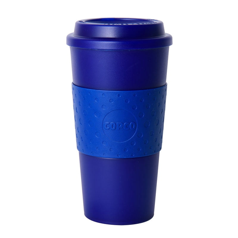 Copco Acadia Travel Coffee Mug 16 oz, Translucent Navy (2 Pack ...
