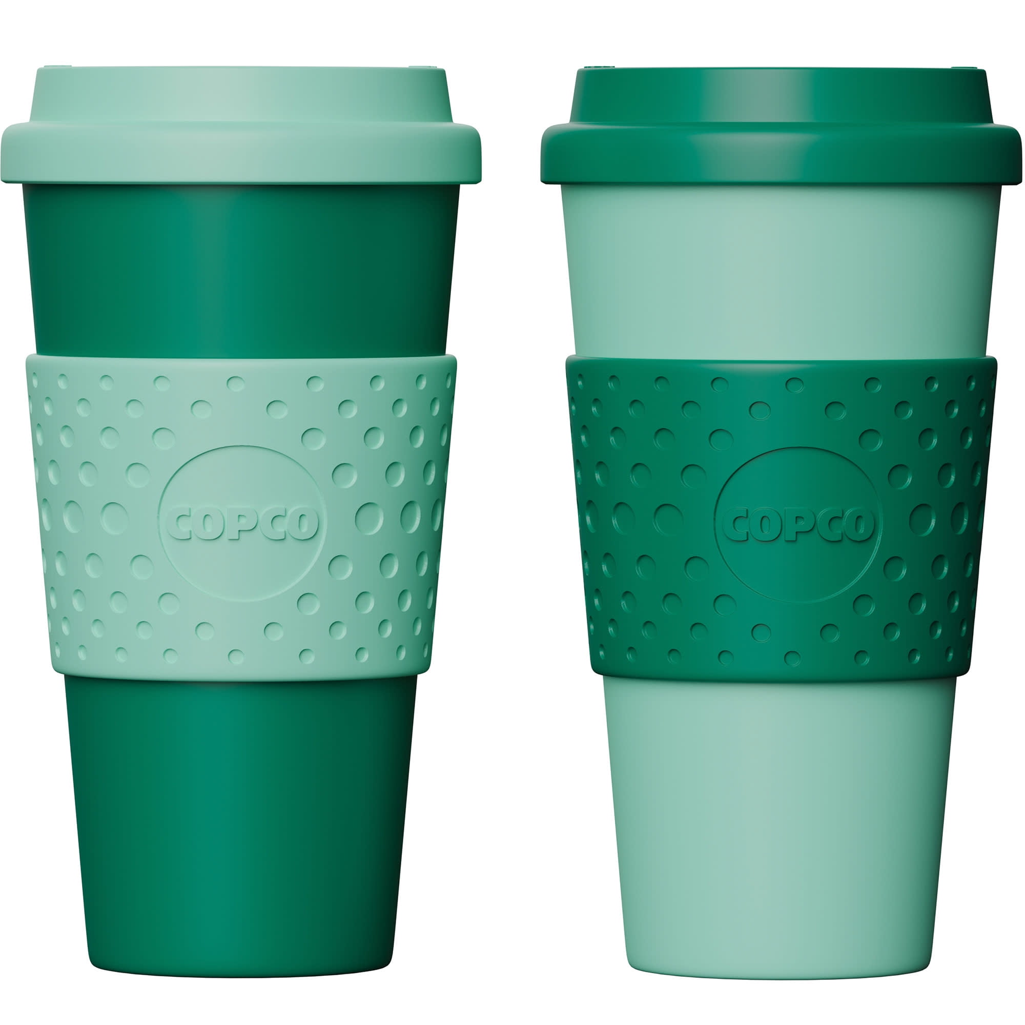 Copco Acadia Travel Mug, Set of 2 - Green & Hunter Green, Green/Hunter ...