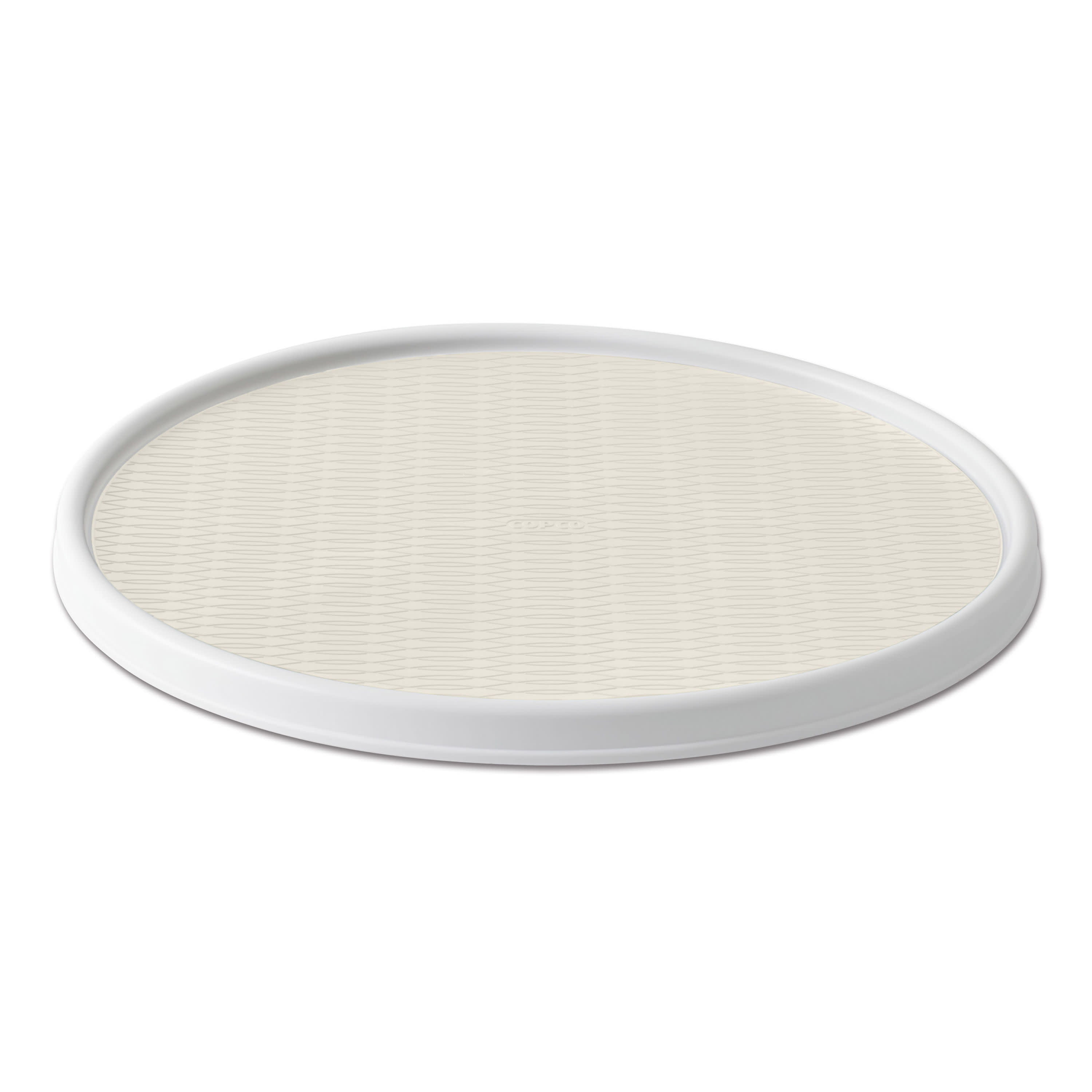 Copco Basics 8-inch Non-Skid Plastic Turntable, Cream - Walmart.com