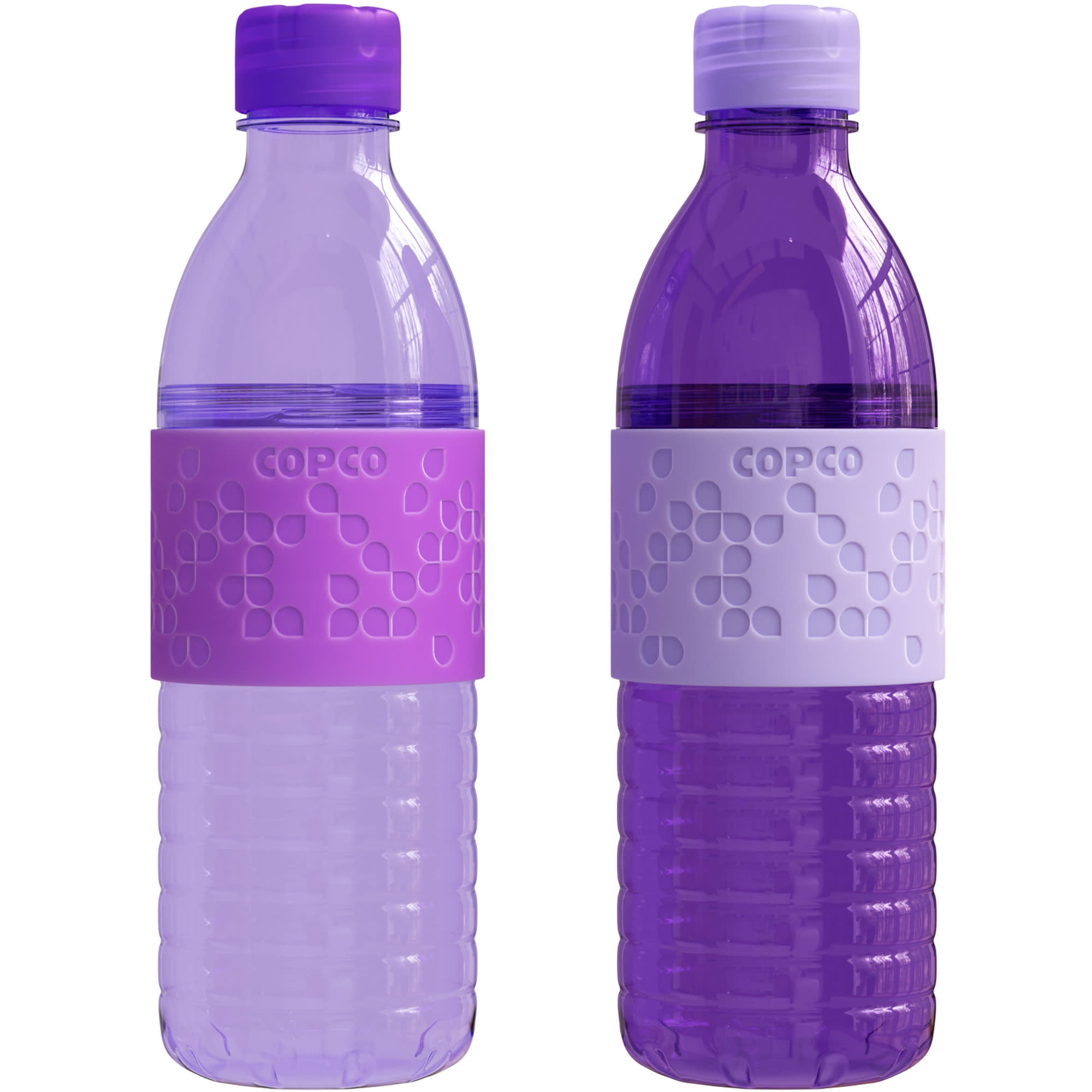 Copco Hydra 16.9 oz Water Bottle, Set of 2 - Purple & Light Purple ...