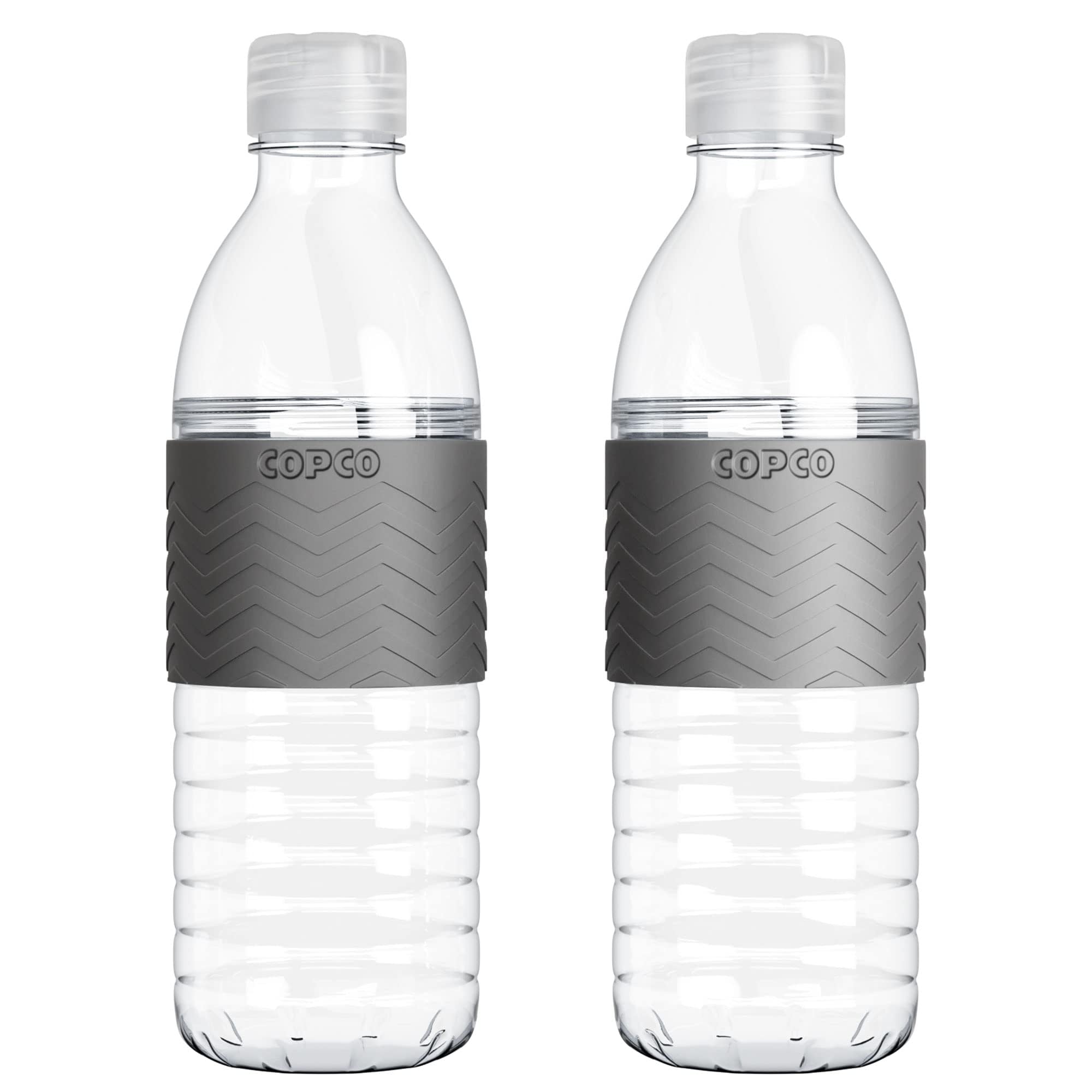 Copco Hydra Water Bottle with Spill-Resistant Lid, 16.9 oz (Set of 2 ...