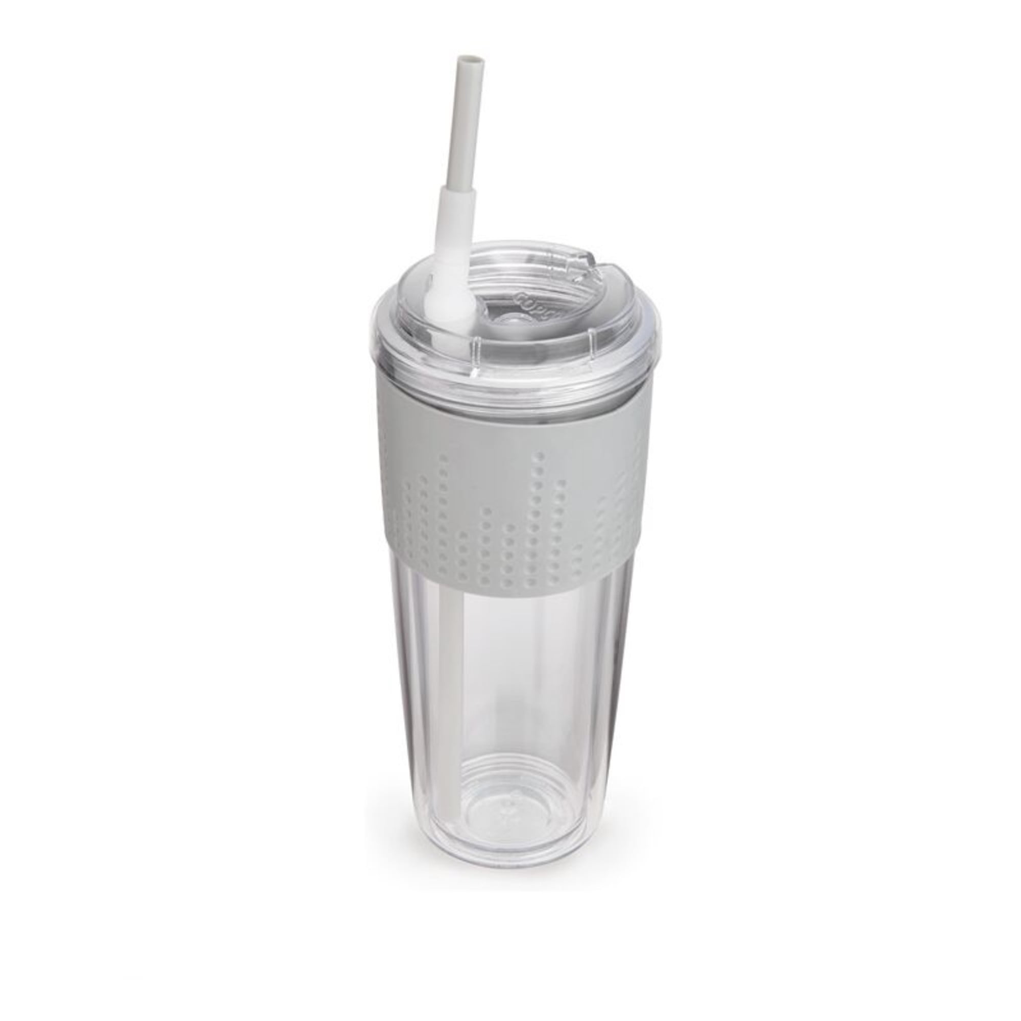 Copco Lock-N-Roll Tumbler, 20 Oz. Drinking Cup, Gray - Double-Wall ...
