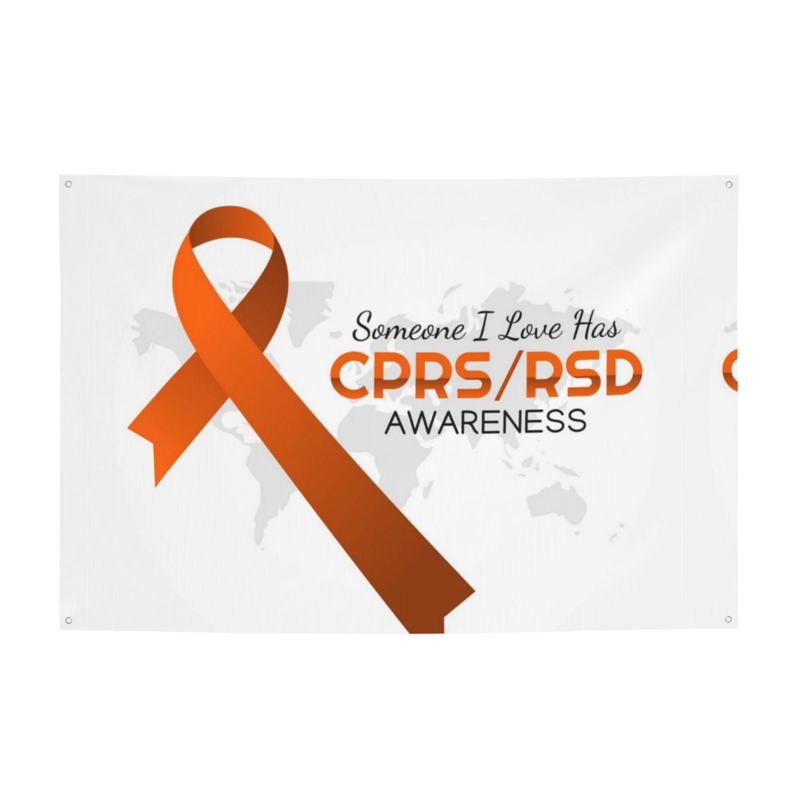 Copd Awareness Month Orange Ribbon Large Banner Party Decorations Sign ...