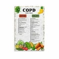 Copd Diet Chart Poster Healthy Food List Guide Canvas Painting Posters And Prints Wall Art for ...