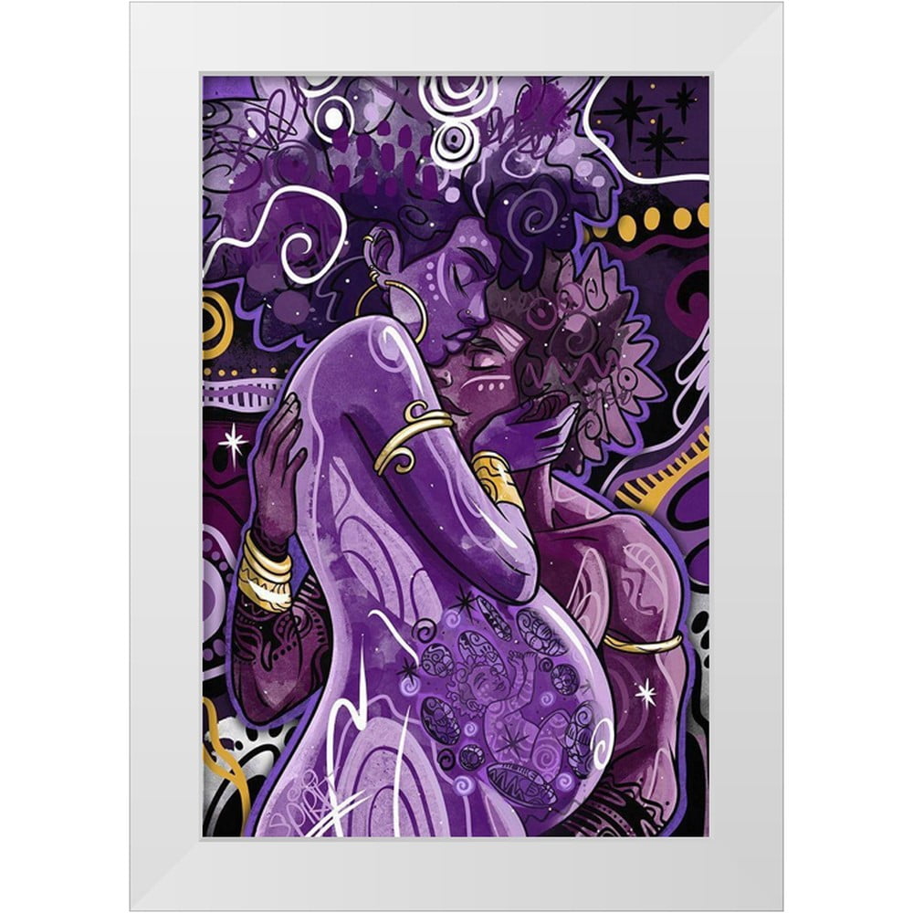 Copeland, Justin 23x32 White Modern Wood Framed Museum Art Print Titled ...