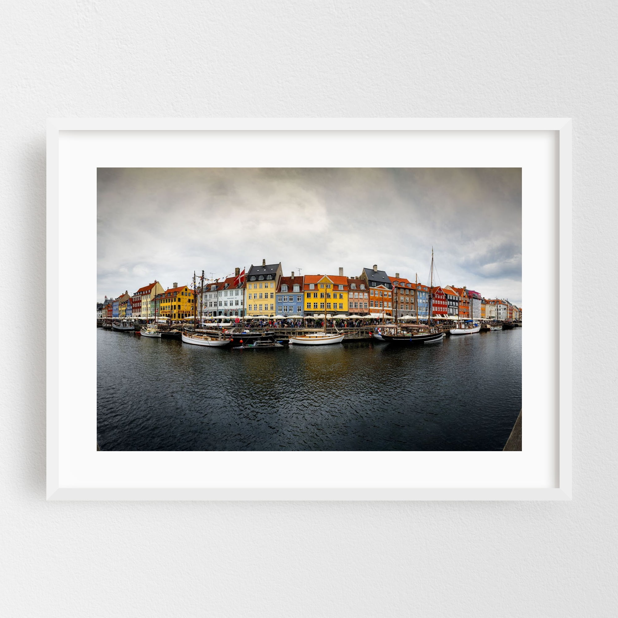 Copenhagen Nyhavn District Panorama - Indre By Denmark Photography ...