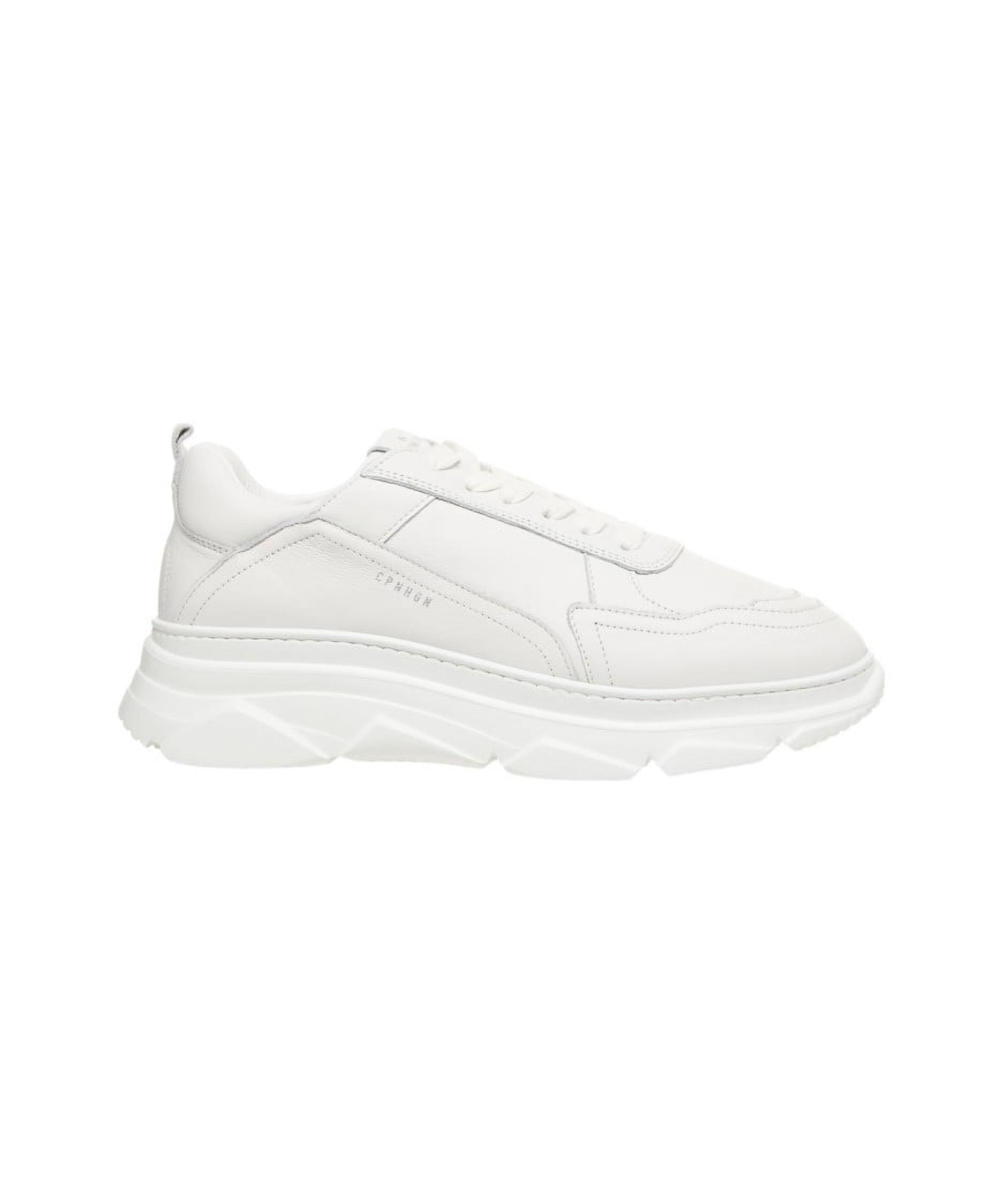 Copenhagen Women's Rounded Premium Leather Sneakers With Chunky Rubber ...