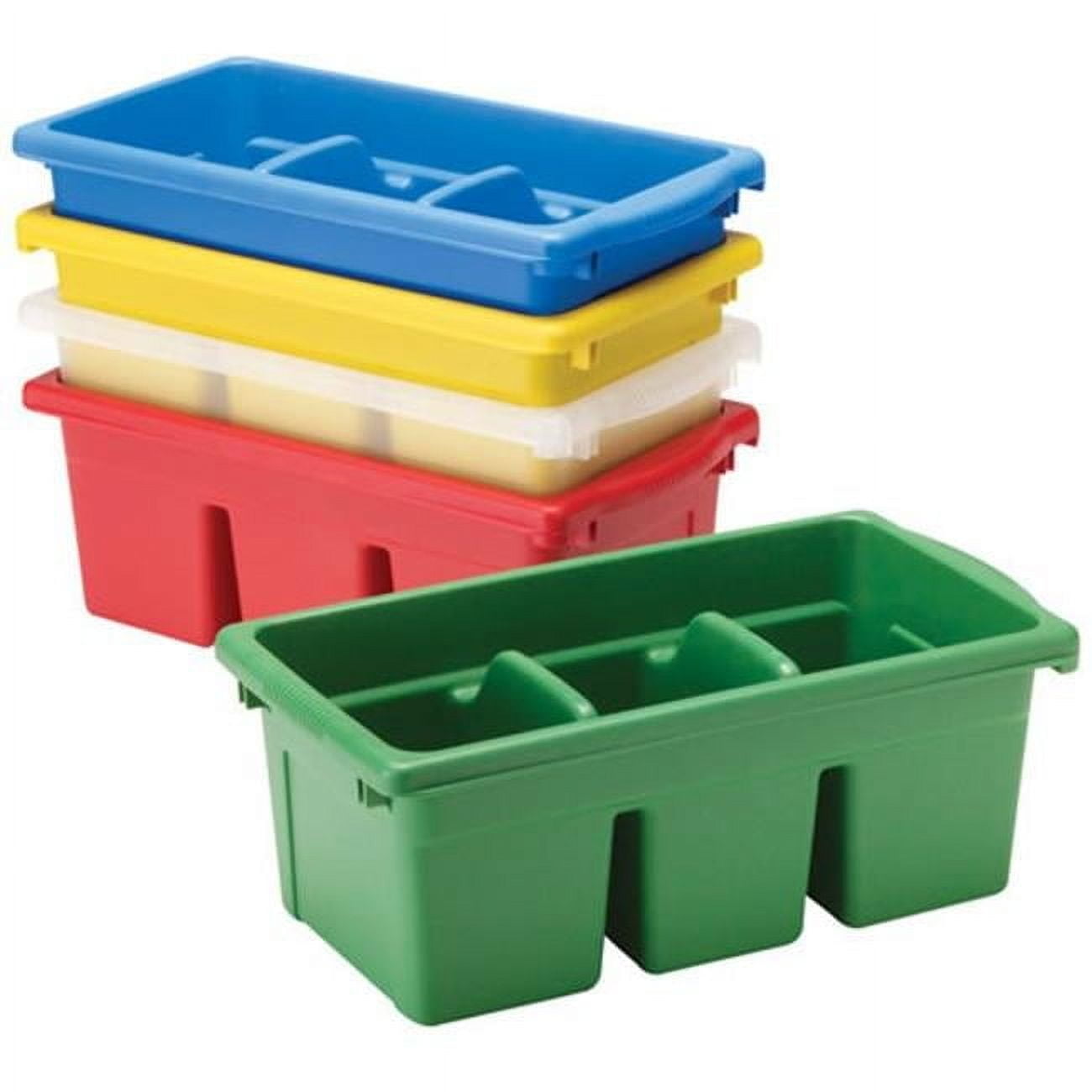 Copernicus Royal Divided Tub- Yellow - 15in.L x 12in.W x 6in.D ...