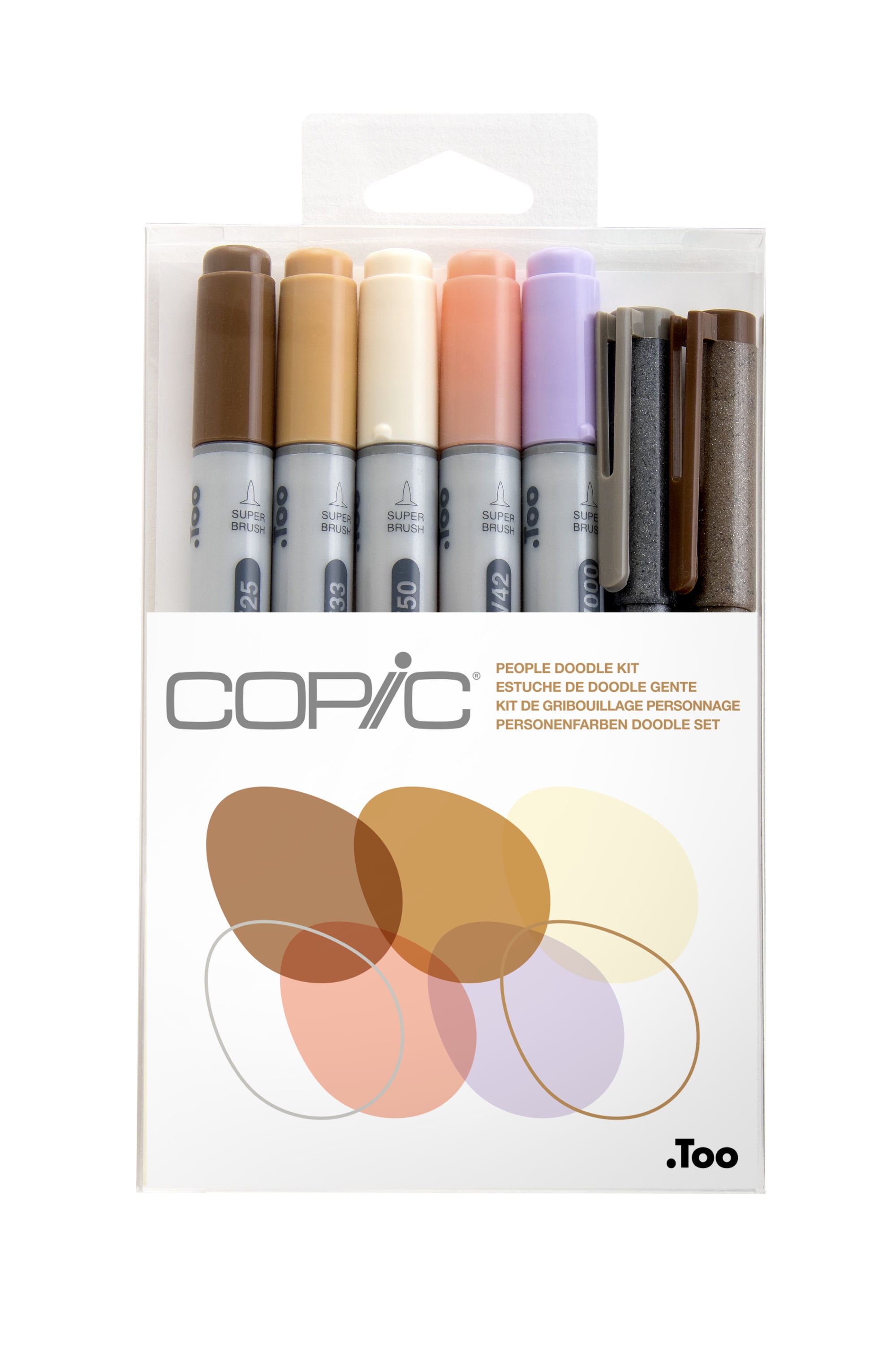Copic Doodle Kit, People - Walmart.com