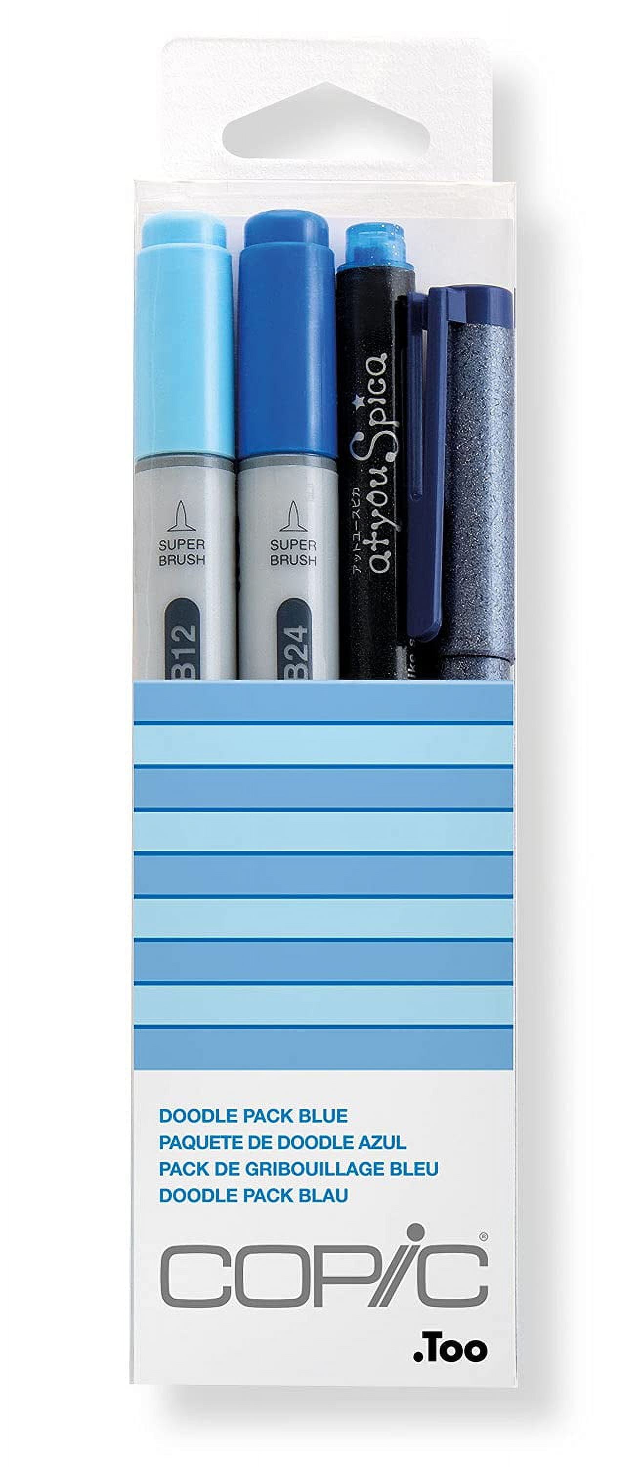 Copic Doodle Pack-Blue - Walmart.com
