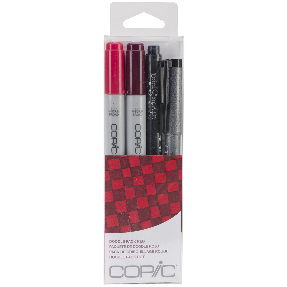 Copic Doodle Pack-Red - Walmart.com
