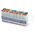 Copic Classic Marker Set, 72-Colors, Set A - Walmart.com