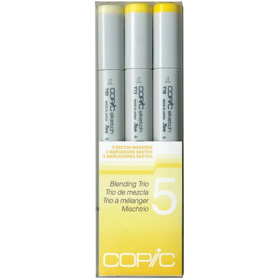 Copic Sketch Blending Trio Markers 3/Pkg Set 5 - Walmart.com