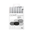 Copic Sketch Marker Set, 6-Colors, Grays - Walmart.com