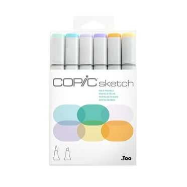 Copic Ciao Marker Set, 6-Colors, Skin Tones - Walmart.com
