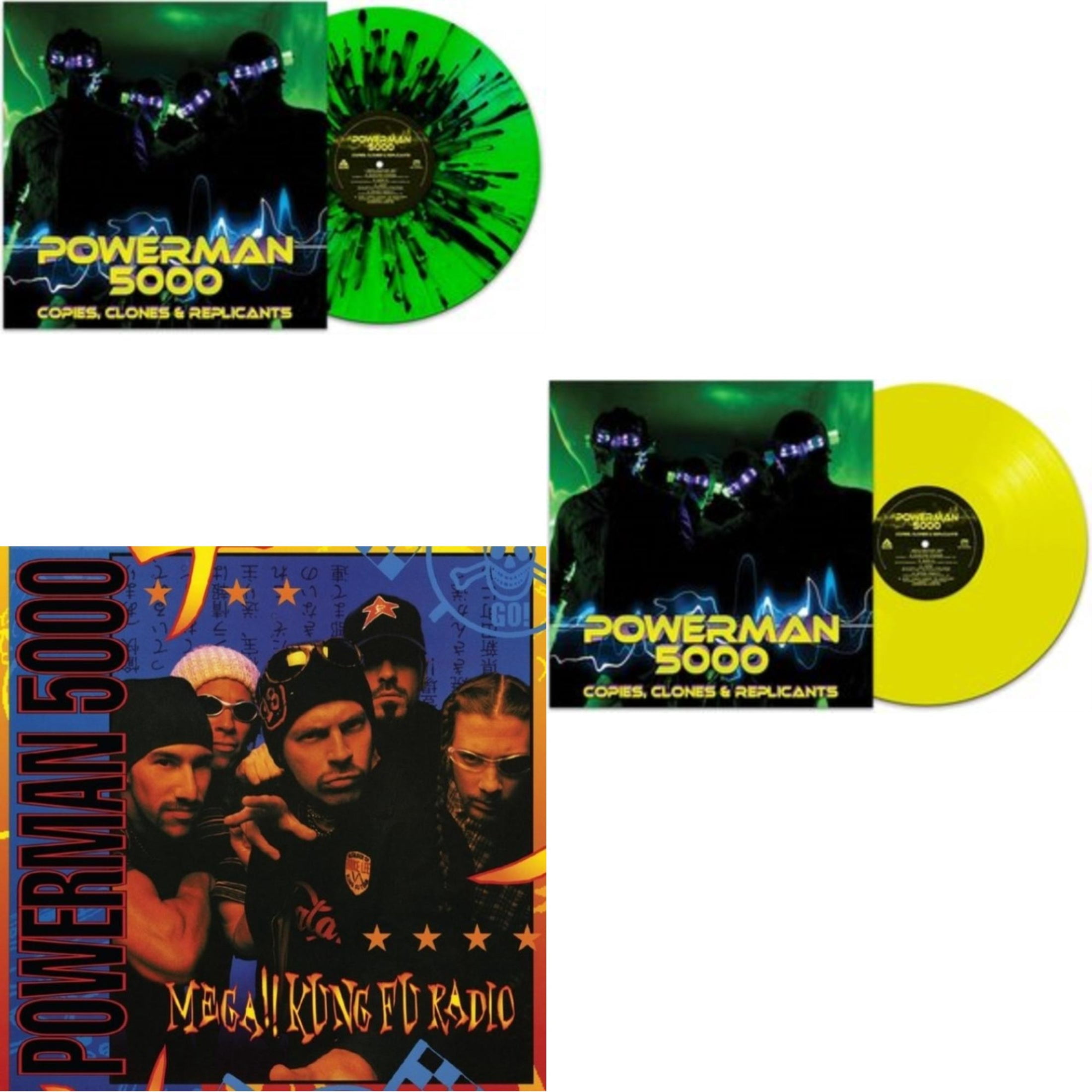 Copies, Clones & Replicants (Green/Black Splatter LP Vinyl) & Mega ...