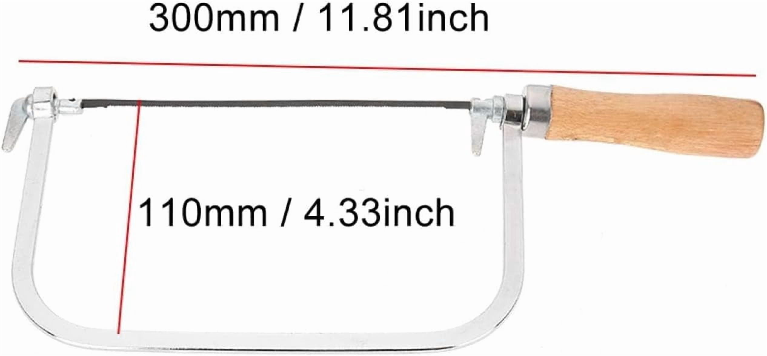 Coping Saw Coping Frame and 5 Replacement Blades Set Mini Hand Saw ...