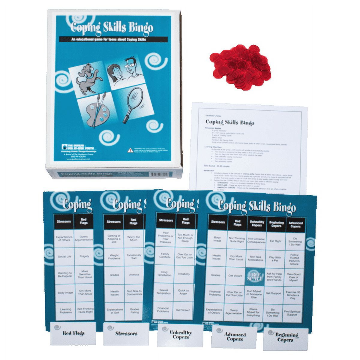 Coping Skills Bingo: An educational game for teens about Coping Skills ...