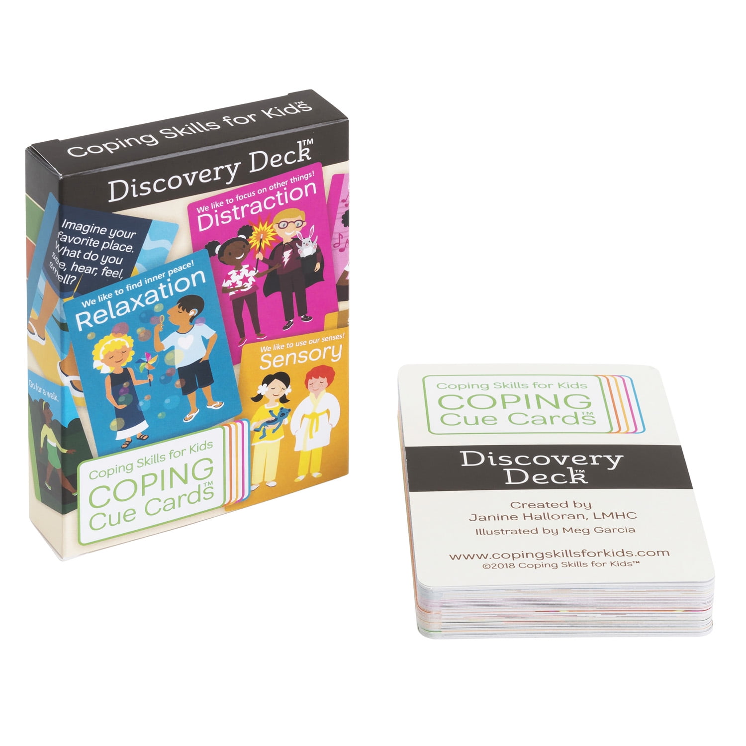 Coping Skills for Kids Coping Cue Cards Discovery Deck - Walmart.com