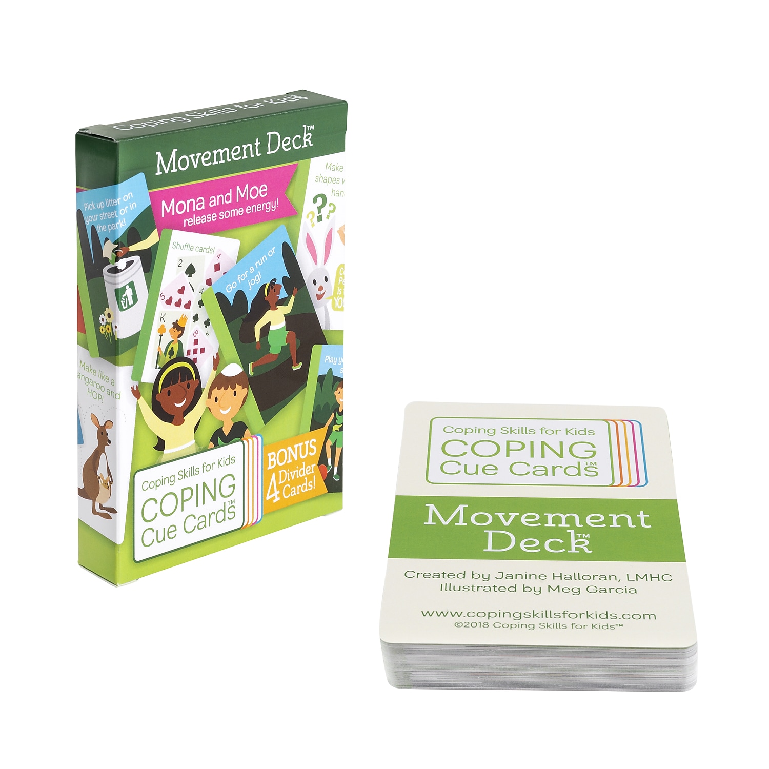 Coping Skills for Kids Coping Cue Cards Movement Deck - Walmart.com