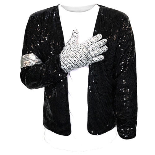 Coplay Role-player Billie Jean Jacket Glove for Show Performance Party ...