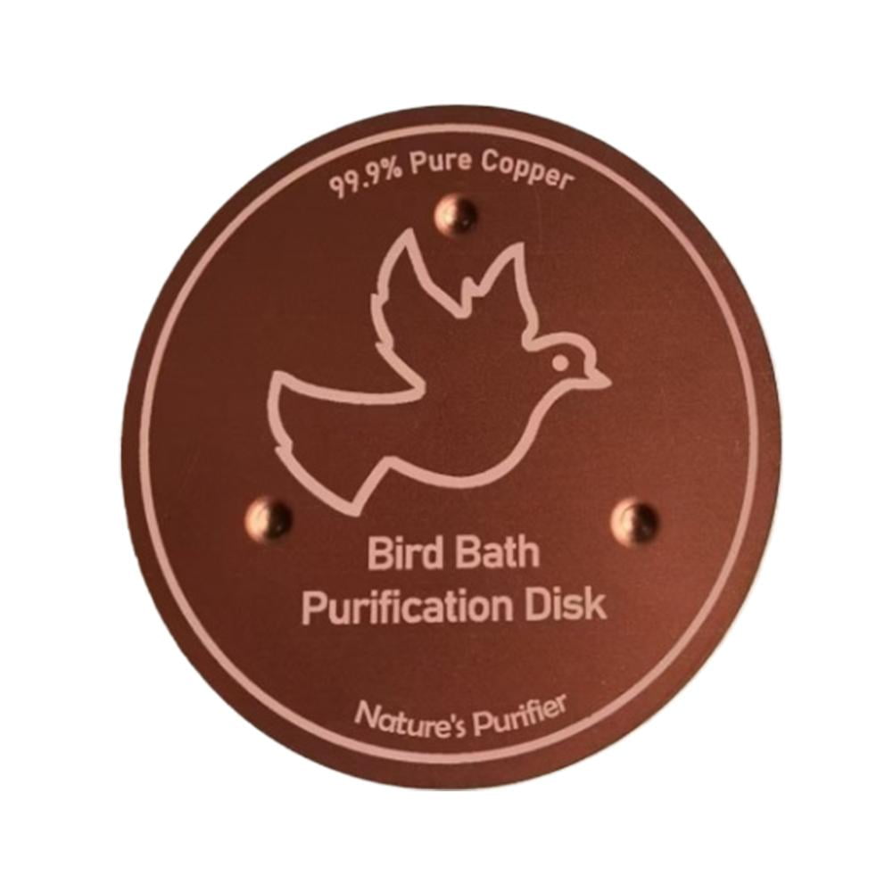 Copp er Disc Bird Bath Pool Cleaner-Disk Bird Pool, - Walmart.com
