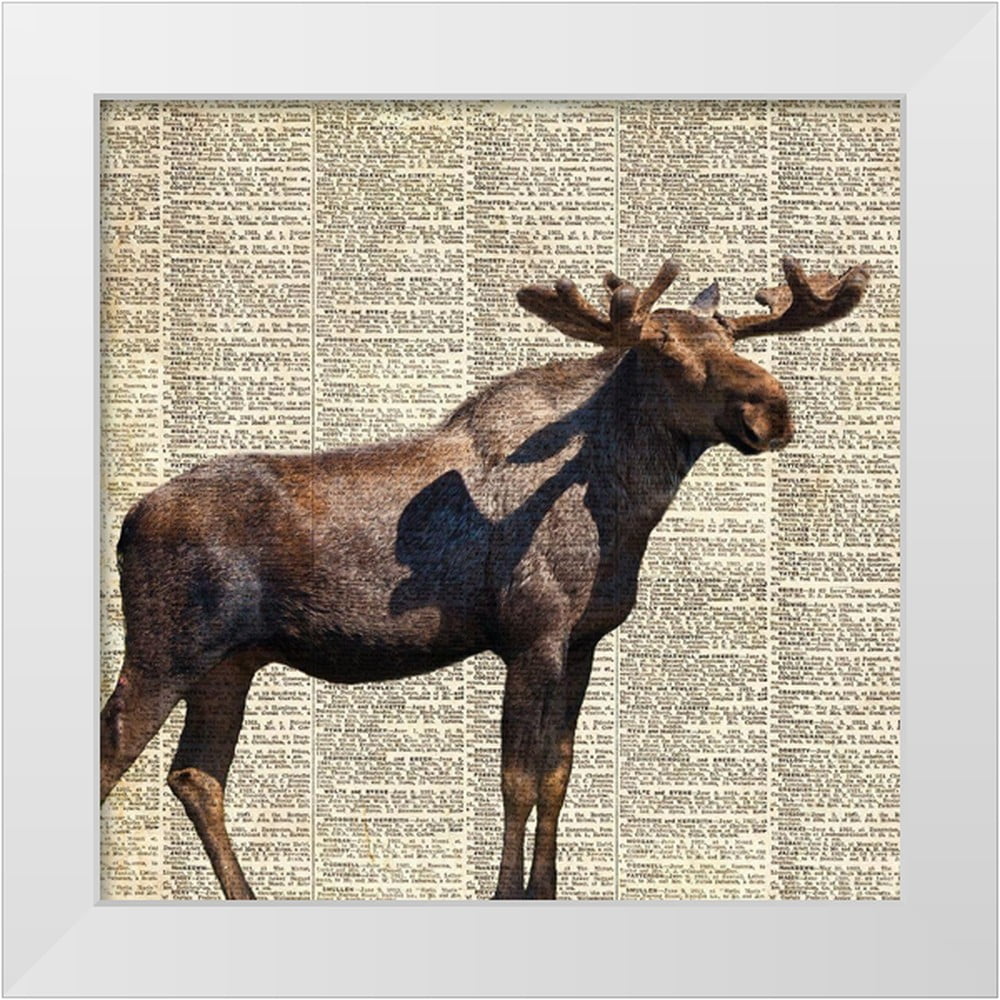 Coppel, Anna 26x26 White Modern Wood Framed Museum Art Print Titled ...