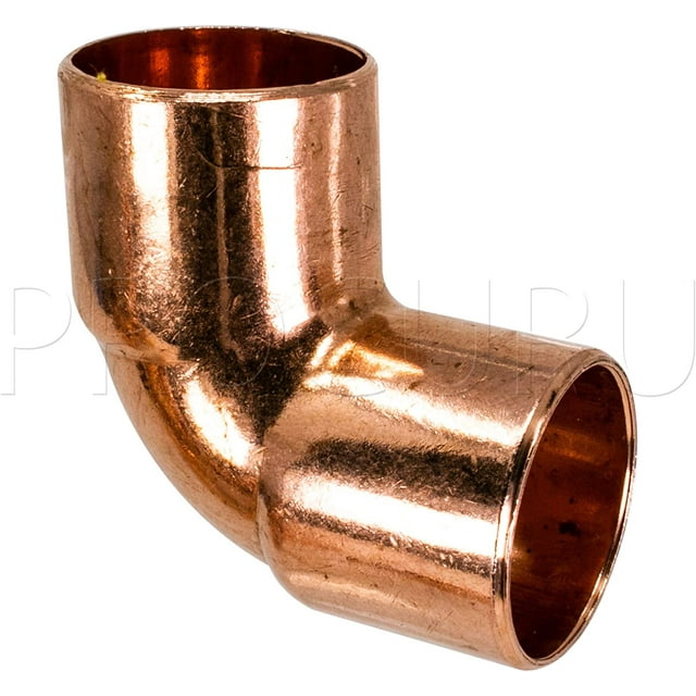 Copper 3/4 Inch 90-degree Elbow CxC, Short-Turn Copper Fitting for ... Copper 3/4 Inch 90-degree Elbow CxC, Short-Turn Copper Fitting for ...