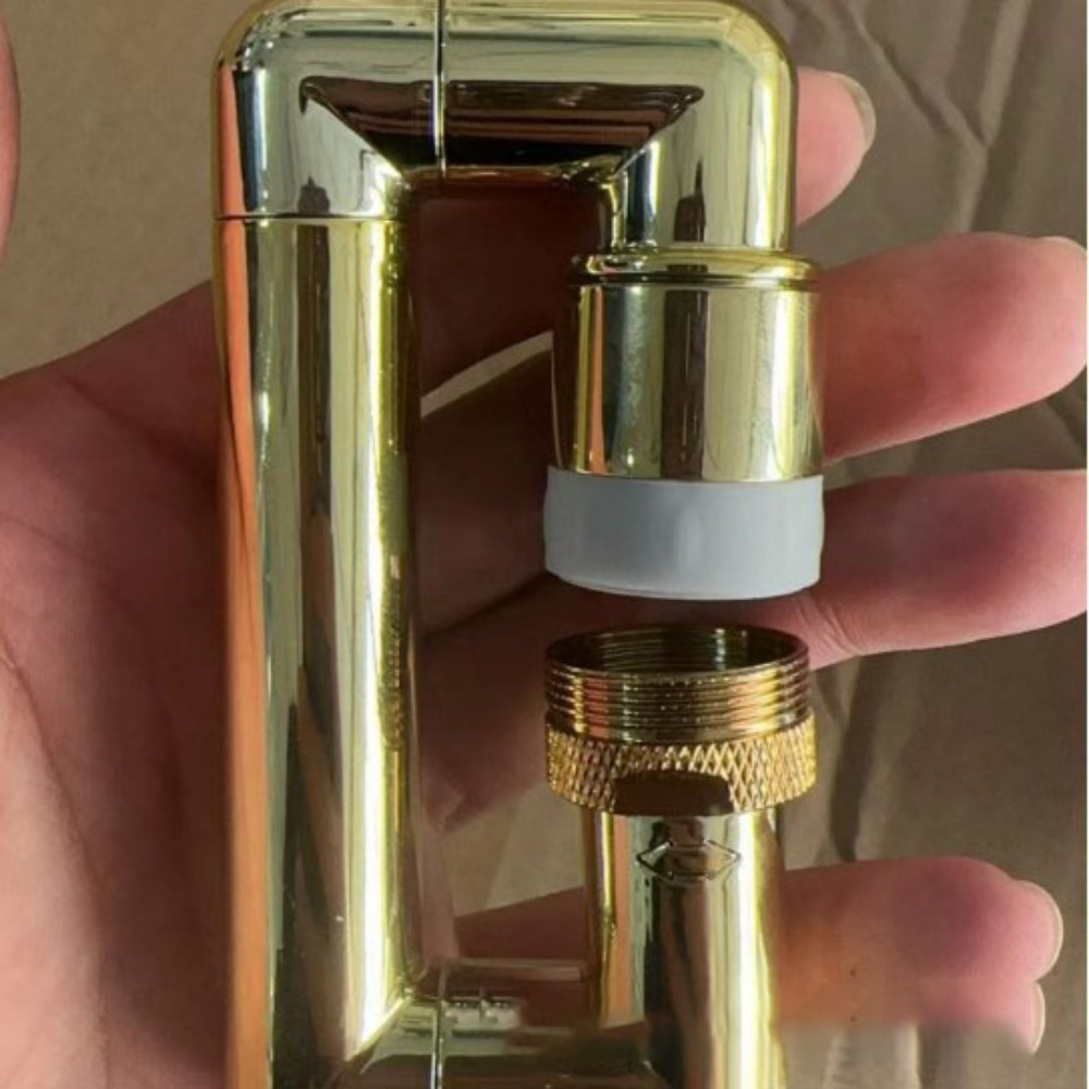 Copper+ABS Rotation Telescopic Faucet Extender Freely Retractable Anti ...