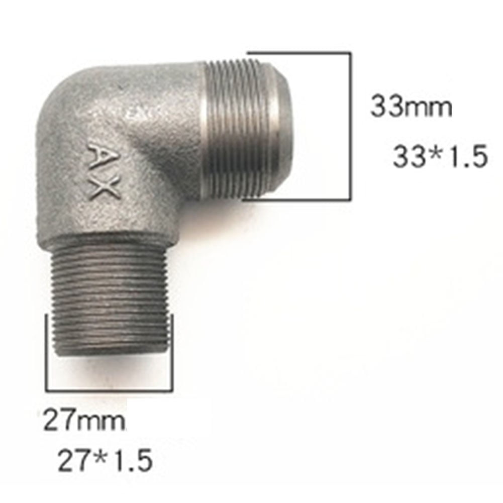 Copper Air Compressor Elbow 90 Degree Relief Threaded Pipe Air Pump ...