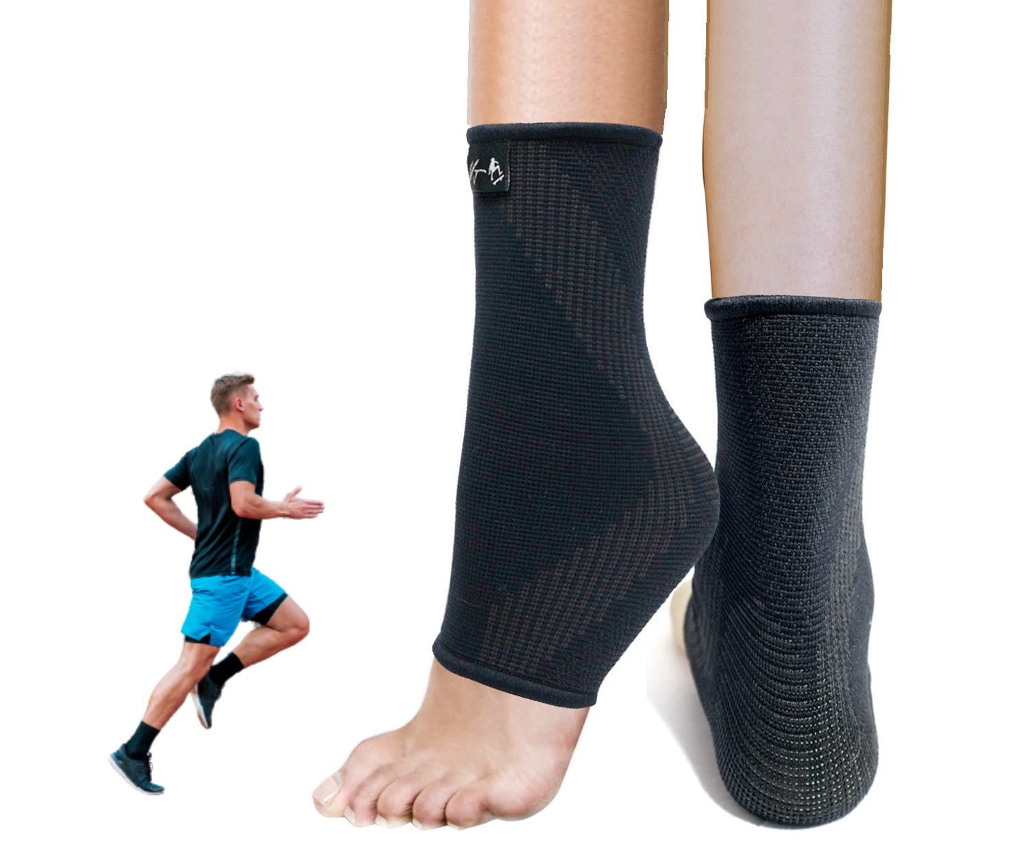 Copper Ankle Brace for Heel, Ankle Sleeve Support for Women and Men ...