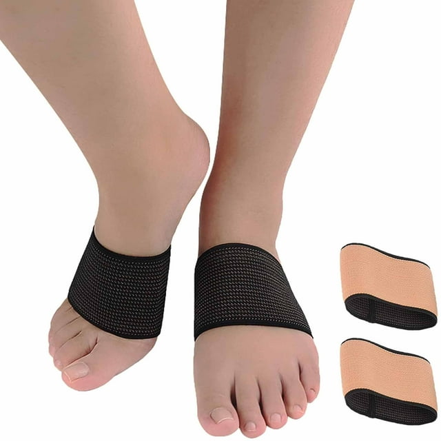 Copper Arch Compression Sleeves (2PCS), Plantar Fasciitis Braces for ...