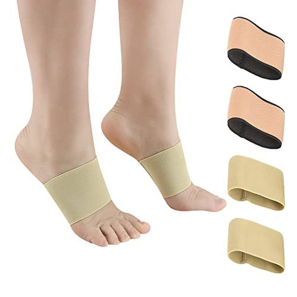 Copper Arch Support Sleeves (4PCS), Plantar Fasciitis Braces for Foot ...