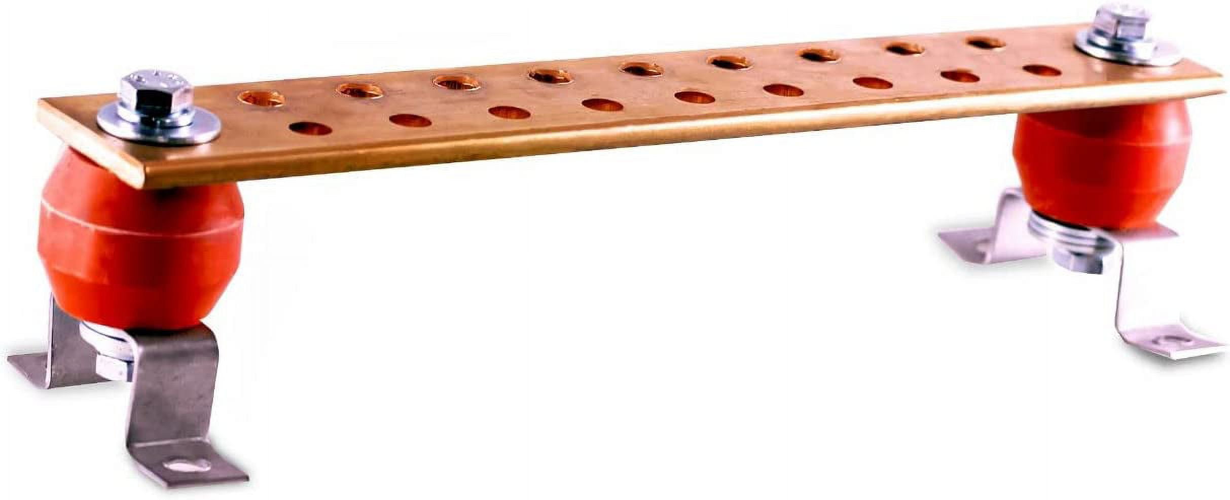 Copper Bar - 12" Ground Bar - Grounding Kit - Terminal bar - Grounding ...