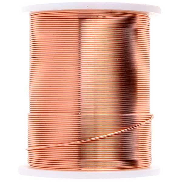 Copper Beading Wire 24 Yards - 26 Gauge - Walmart.com