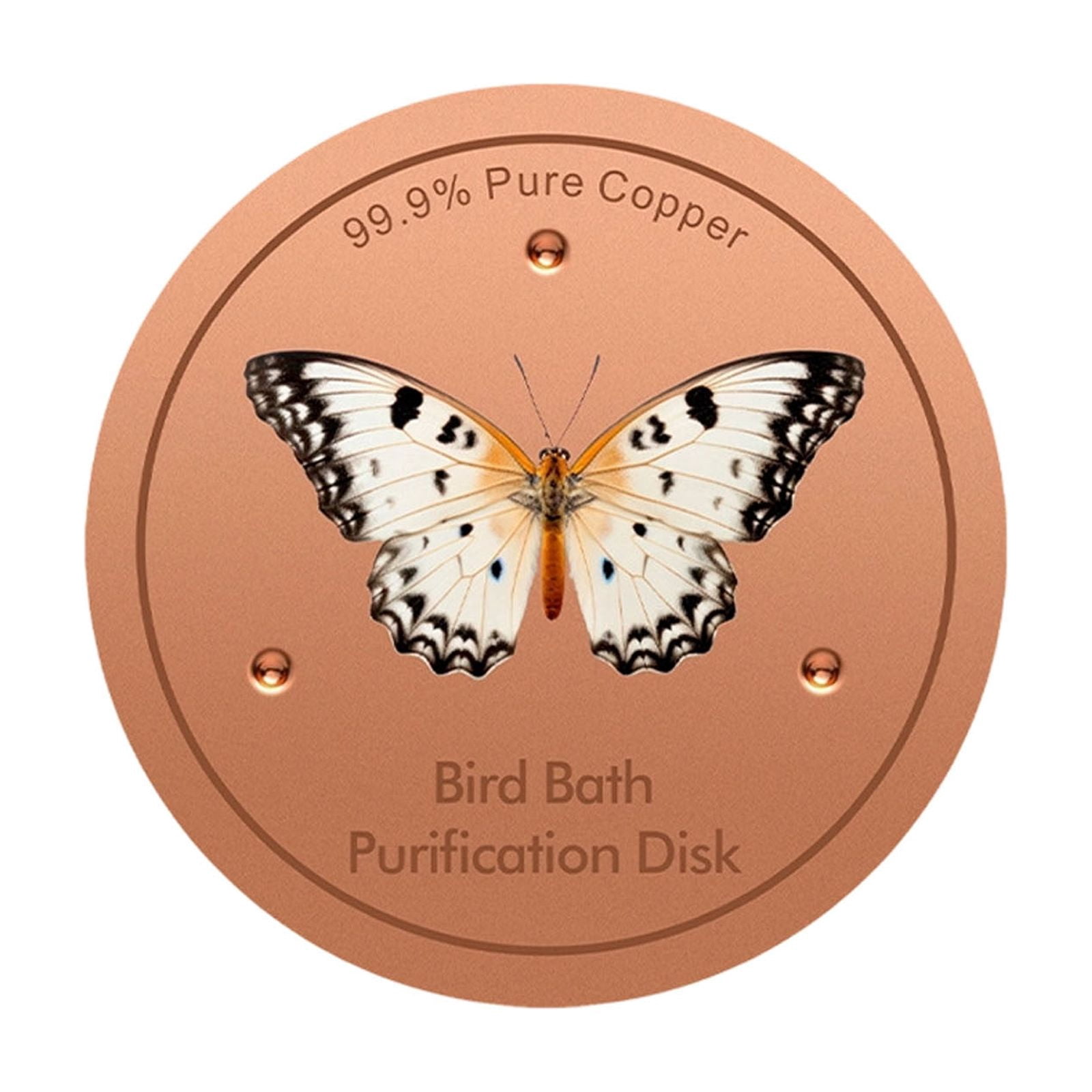 Copper Bird Bath Purification Plate with Triple Point Support and ...
