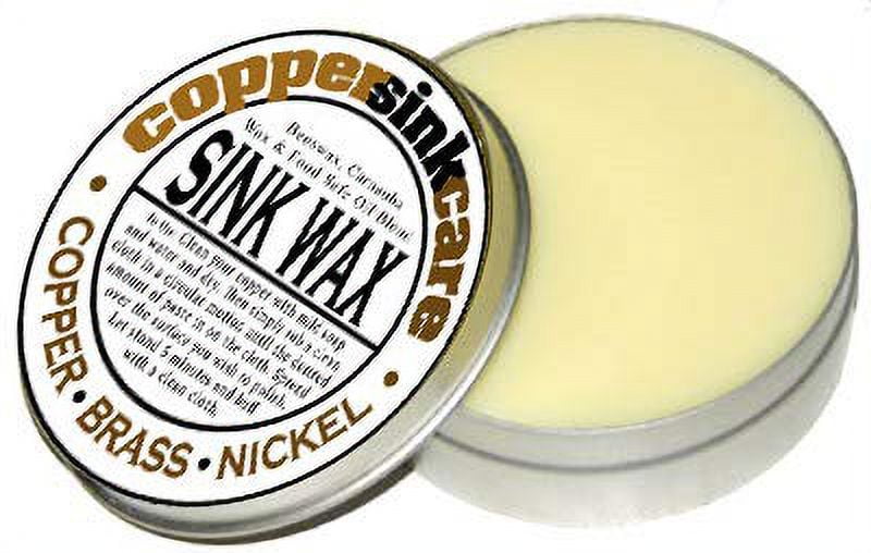 Copper, Brass and Nickel Sink Care Protective Wax - Walmart.com